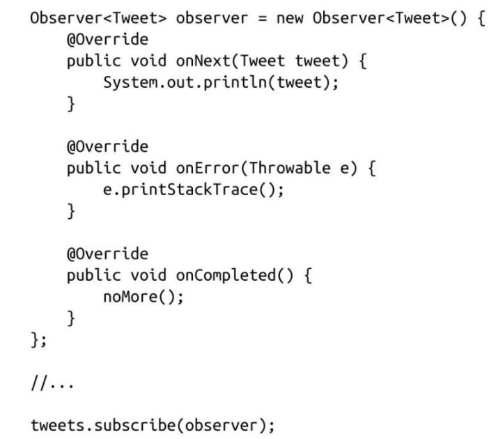 RxJava Reactive Extension | Submarine