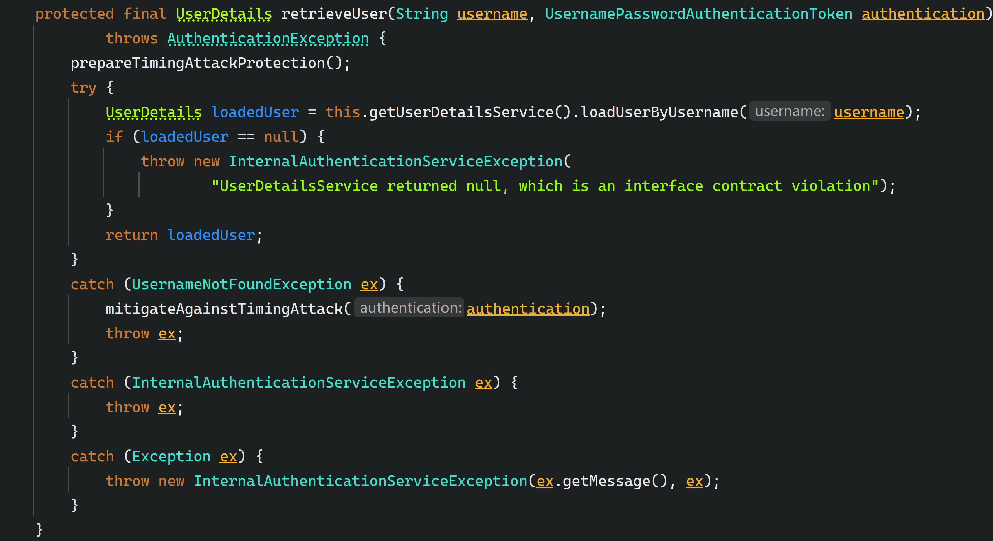 Spring Security怎么从数据库加载我们的用户前言 水着水着我们就水到了比较重要的地方。 本章内容 如何从数 掘金