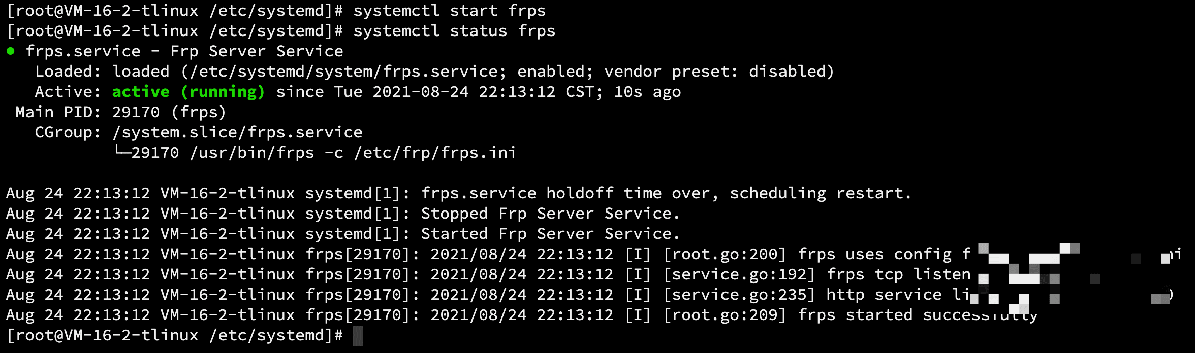 Linux搭建frp服务（内网穿透） - CAYZLH