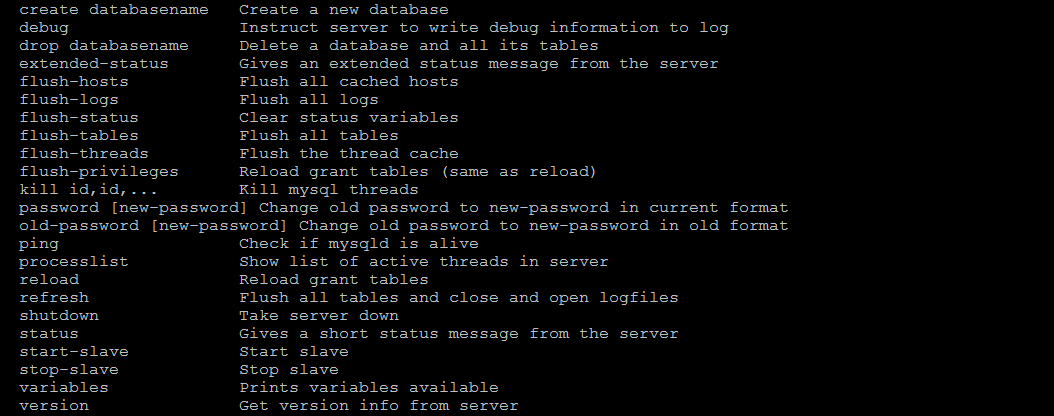 Mysql 常用工具 Oddfars Notes 